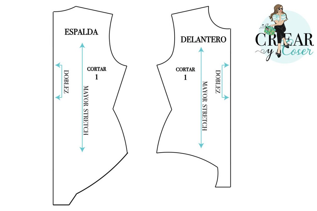 Cómo hacer un Body | Molde Básico | Crear y Coser